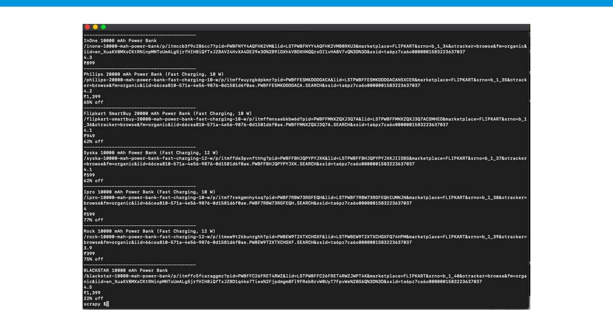 How to Extract Flipkart Products Data Using BeautifulSoup and Python?