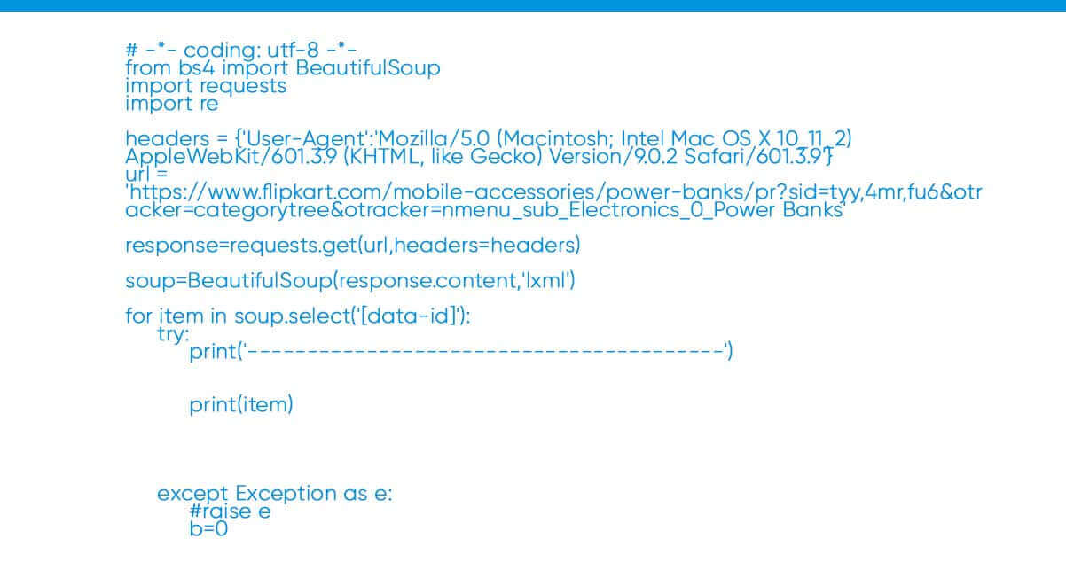How to Extract Flipkart Products Data Using BeautifulSoup and Python?