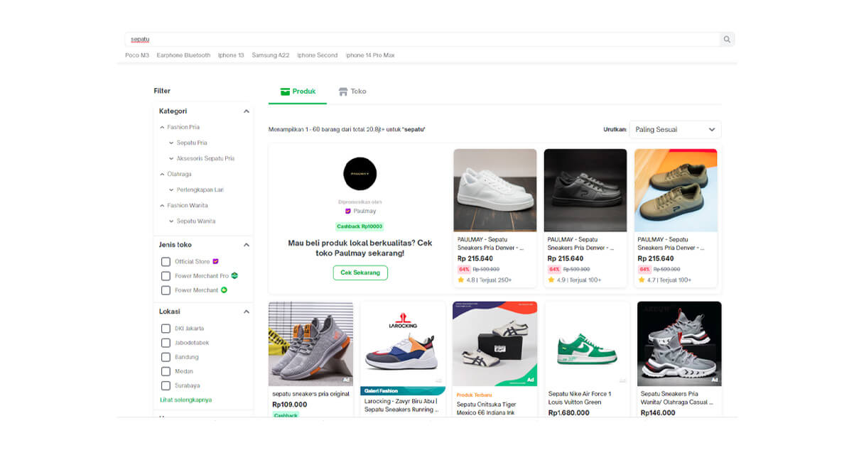 How to Scrape E-Commerce Data from Tokopedia using Web Scraping?