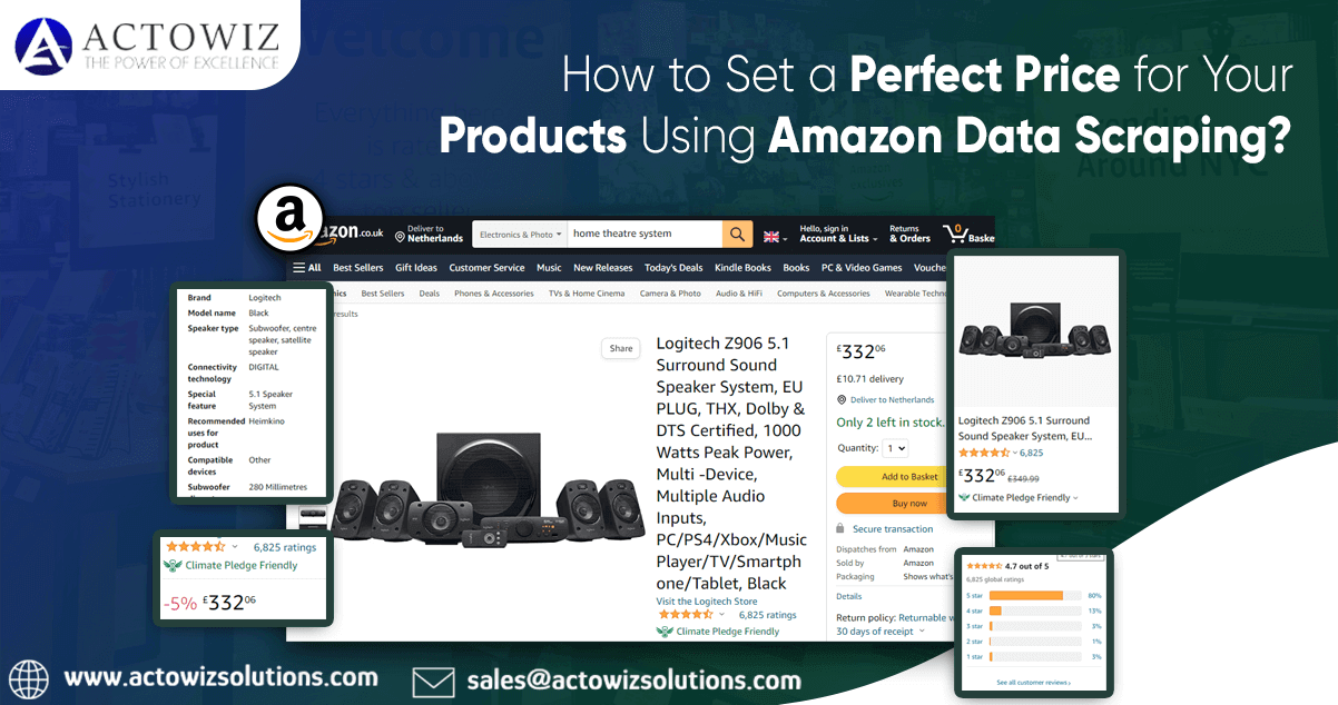 How to Set a Perfect Price for Your Products Using Amazon Data Scraping