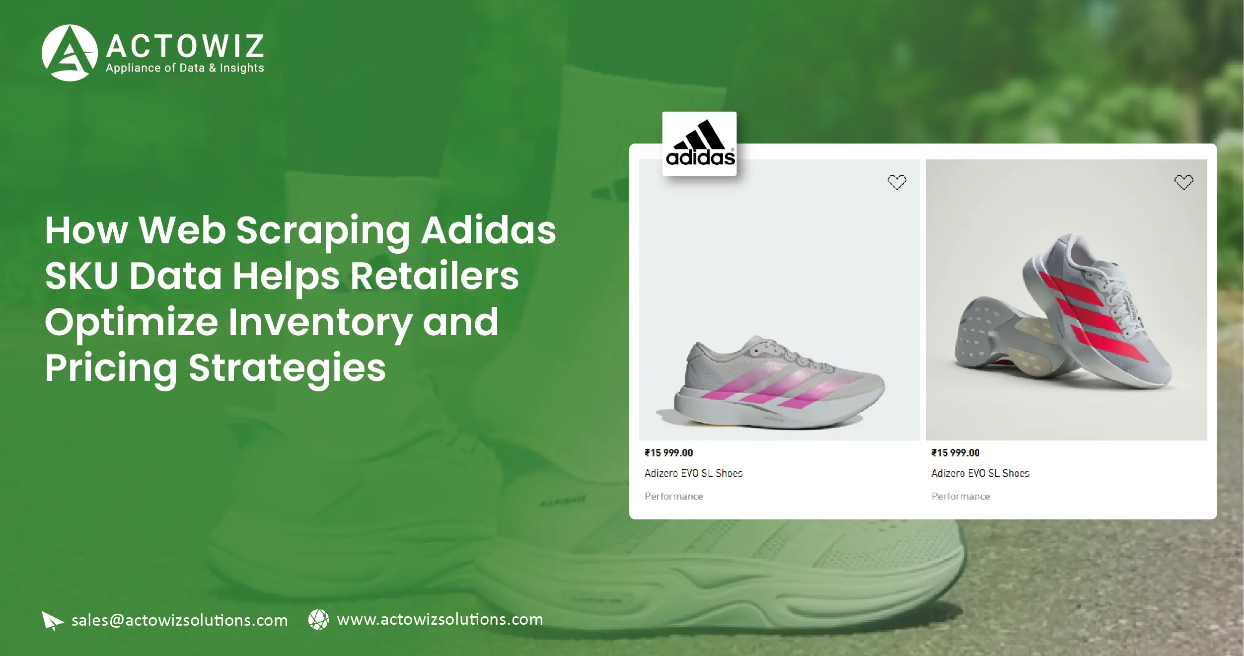 Web Scraping Adidas SKU Data for Inventory & Pricing Optimization