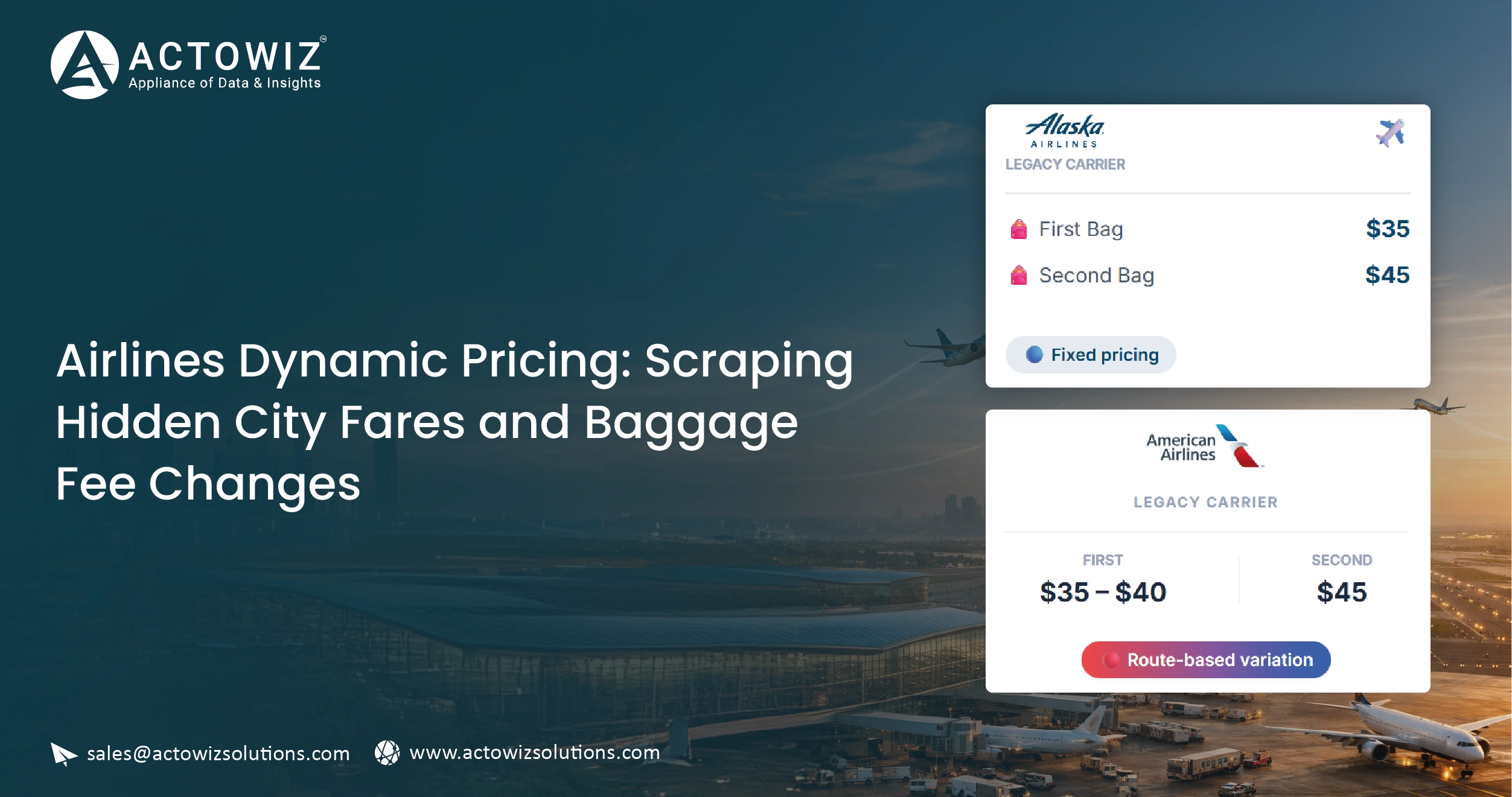 Airline Dynamic Pricing: Scraping Hidden City Fares & Fees | Actowiz ...