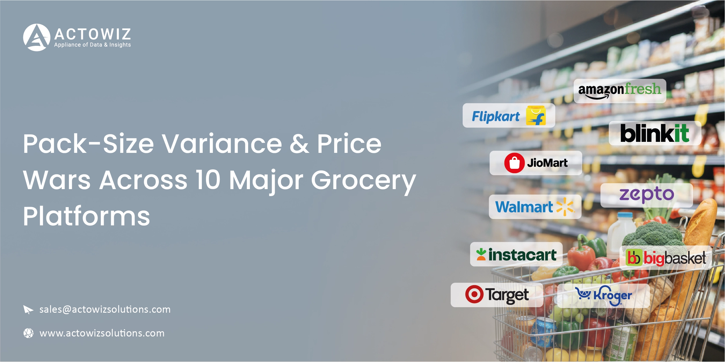 Pack-Size Variance & Price Wars: A 10-Platform Grocery Case Study | Actowiz