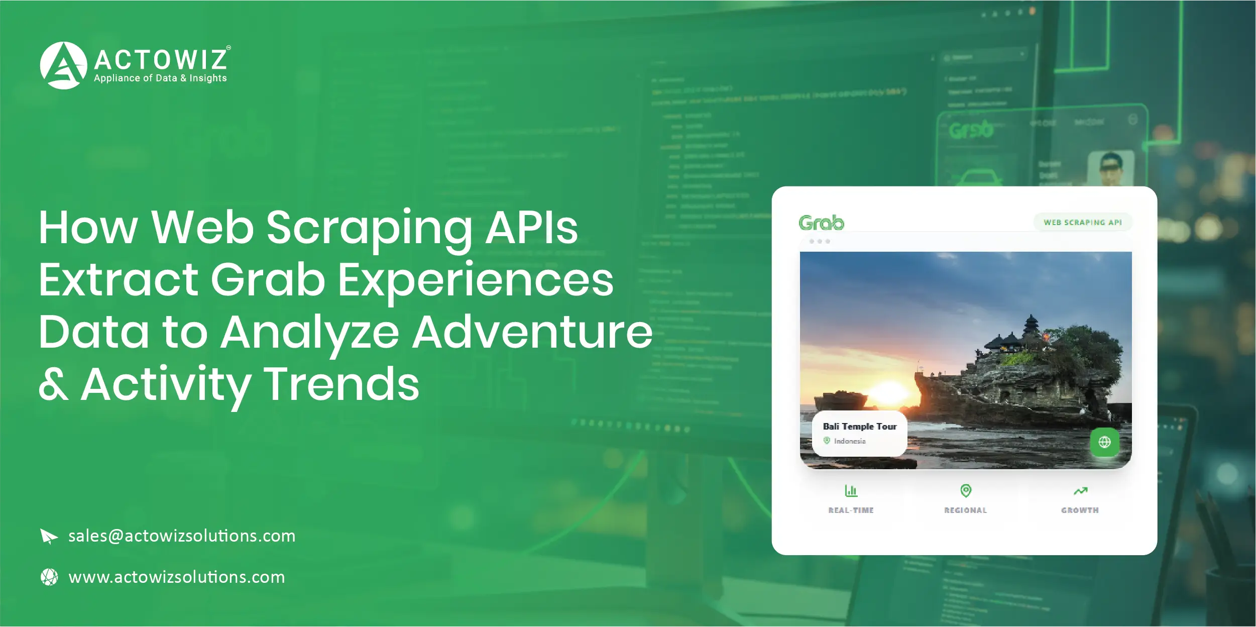 Extract Grab Experiences Data for Adventure & Activity Insights