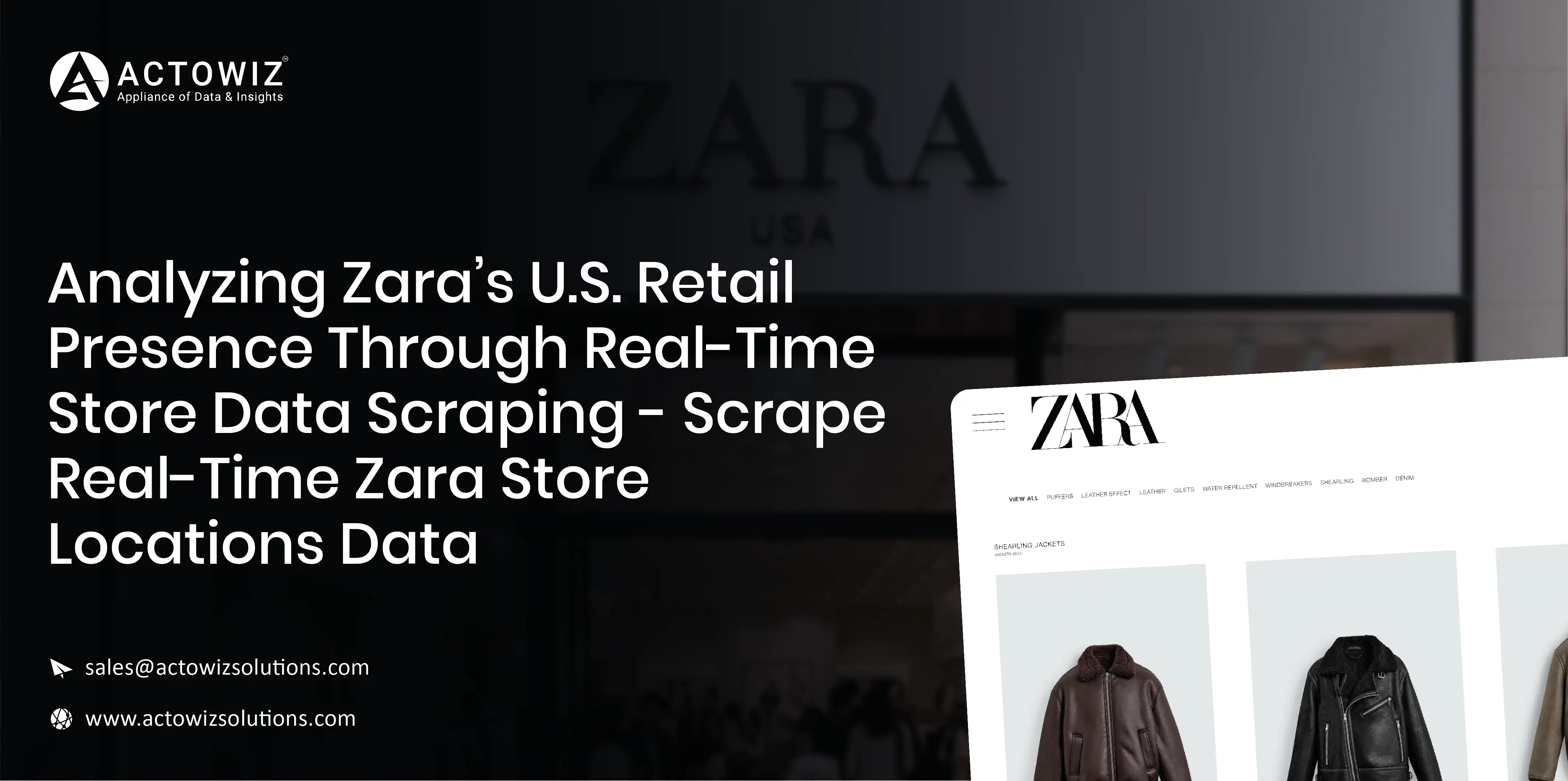 Scrape Real-Time Zara Store Locations Data